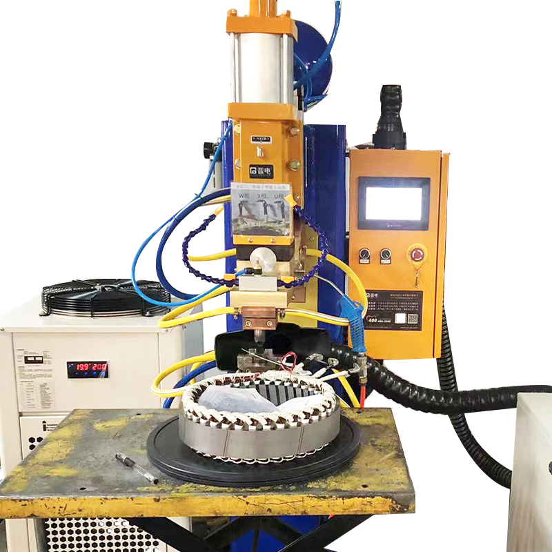 Copper Terminal Wire Automatic Medium Frequency Spot Welding Machine ...